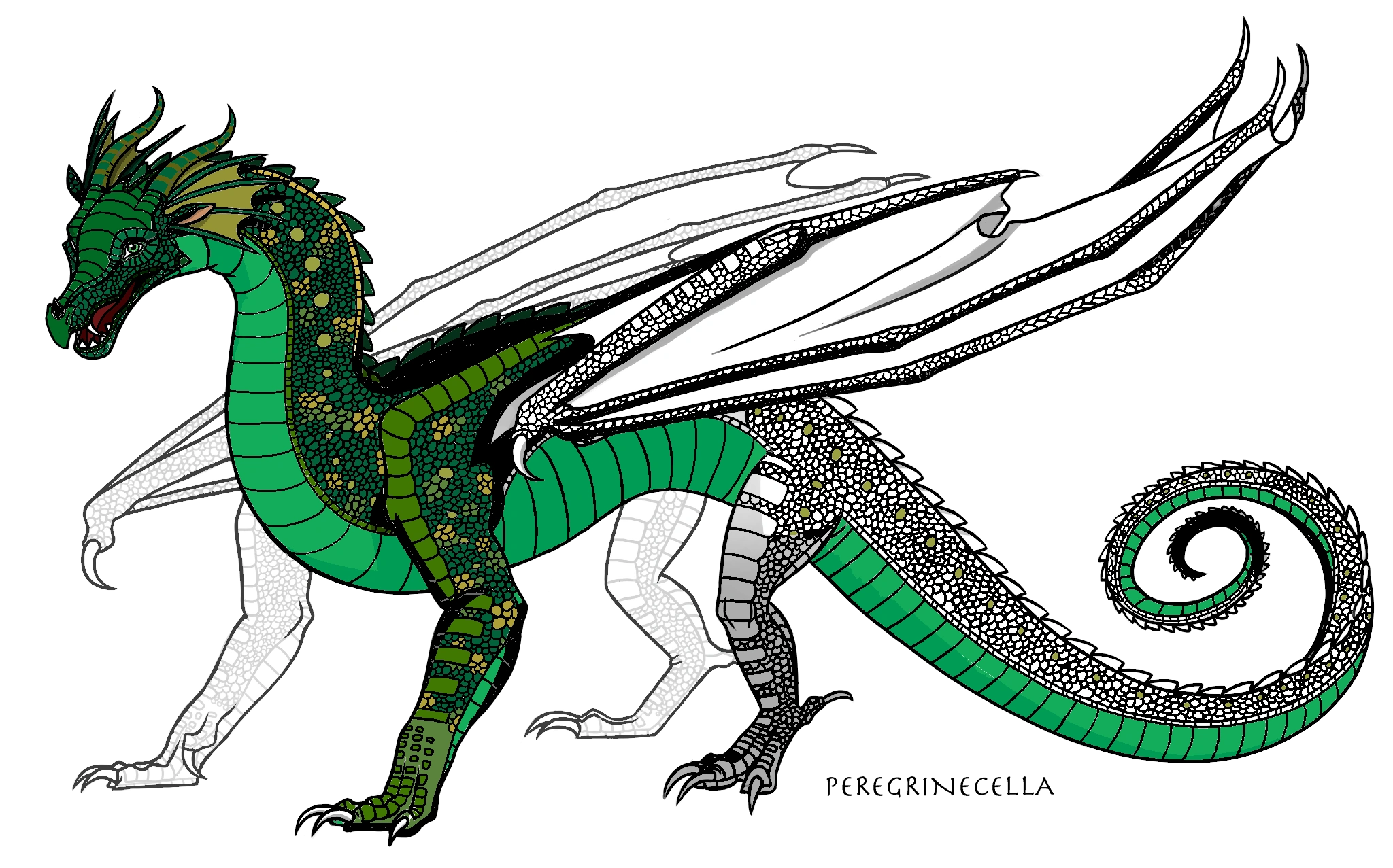 RainWing Changing Colors To Become A LeafWing (Pt. 3!) | Fandom