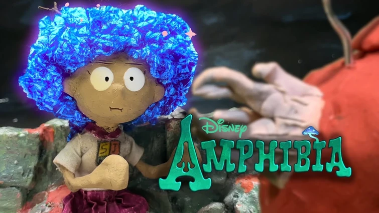 Amphibia "stakeout" but it's stop-motion animated (full first scene) by ...