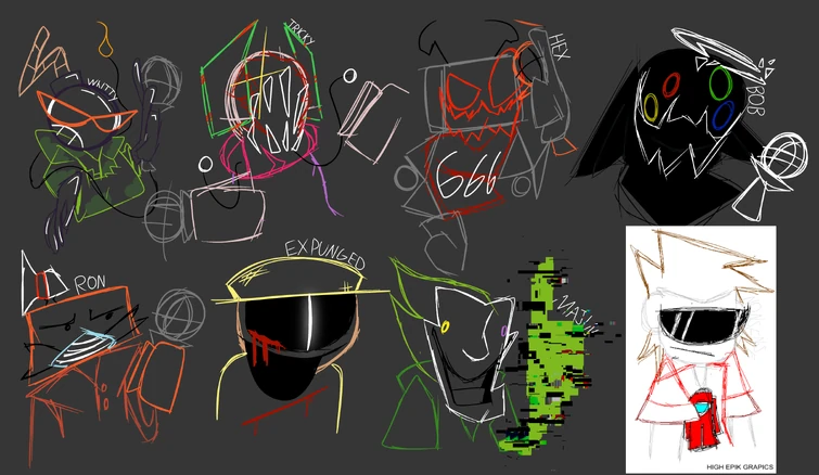 D-side mod characters design | Fandom