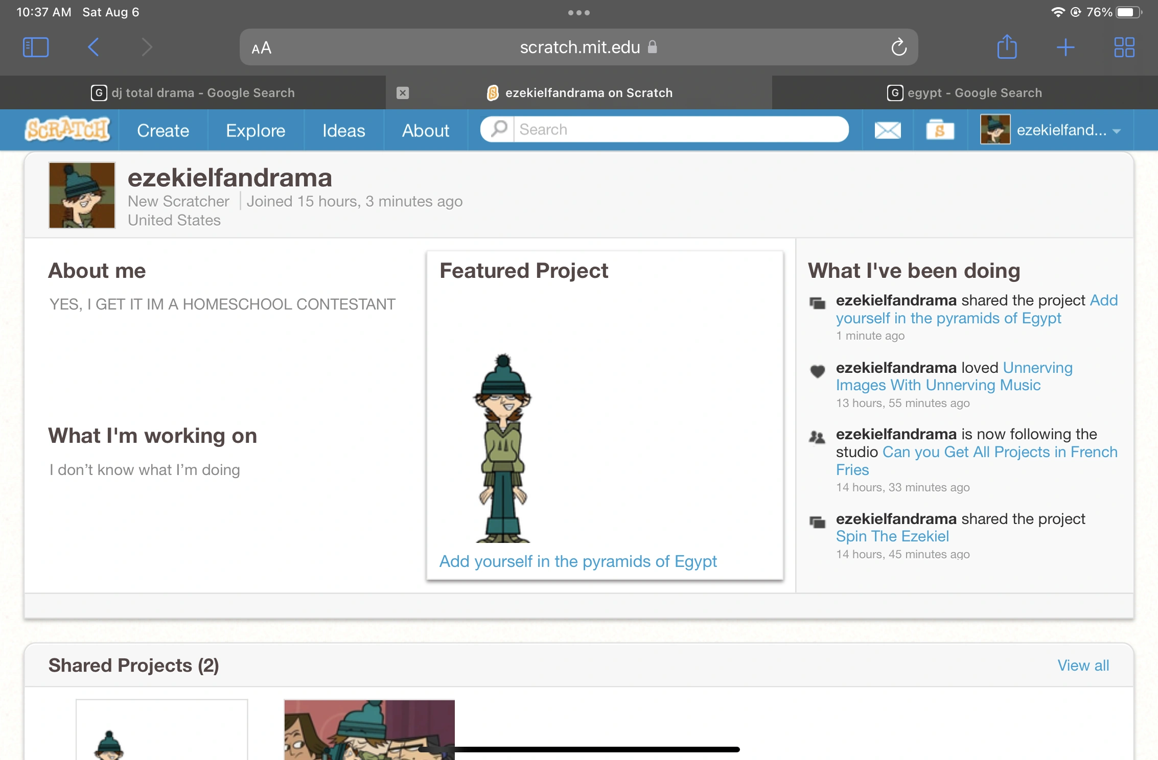I need suggestions for a scratch project | Fandom