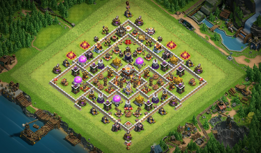 What do you think of my maxed out th11 base | Fandom