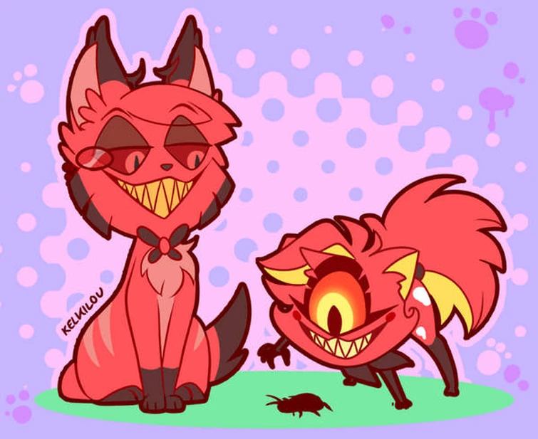 Hazbin Hotel Characters as Cats by Kelkilou | Fandom