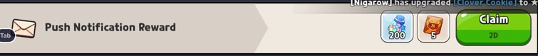 What is this push notification rewards? | Fandom
