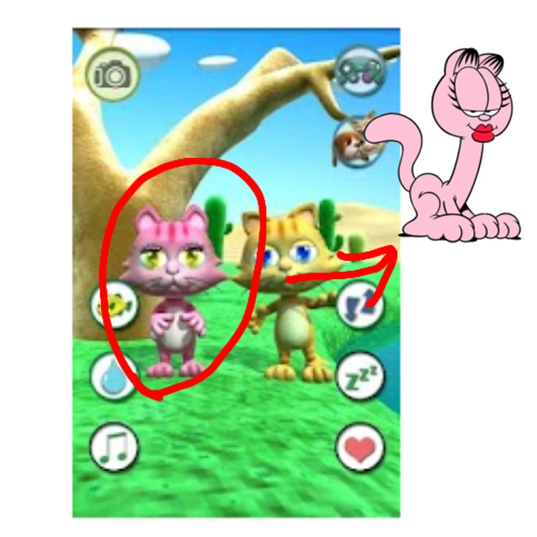 Is that a Arlene 3D model from Talking cat lover?? | Fandom