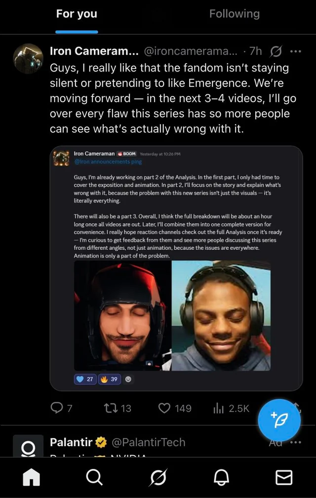 Iron cameraman redemption arc? | Fandom