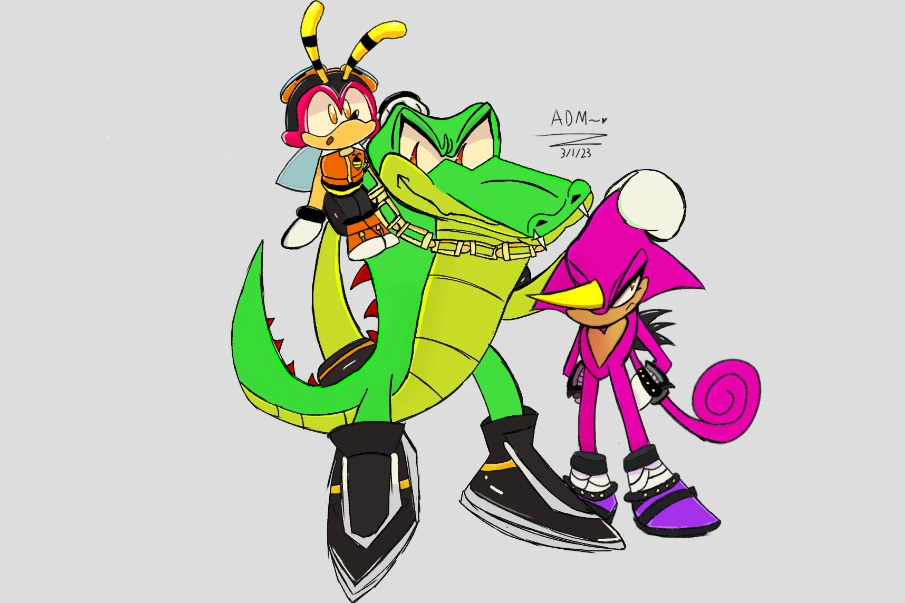 Team Chaotix (Art) | Fandom