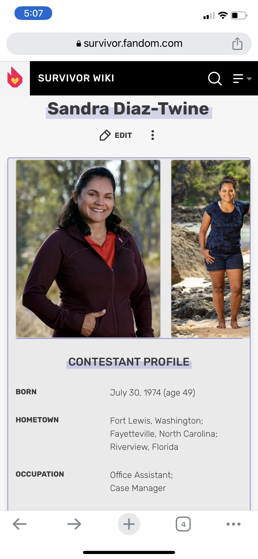 I don’t think Sandra is the queen of survivor | Fandom