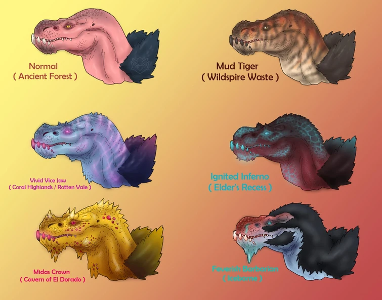 MONSTER HUNTER BIOME SPECIES | Fandom