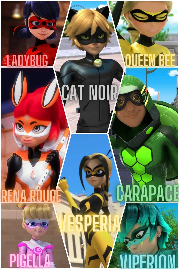 All Miraculous heros, i make the villain too | Fandom