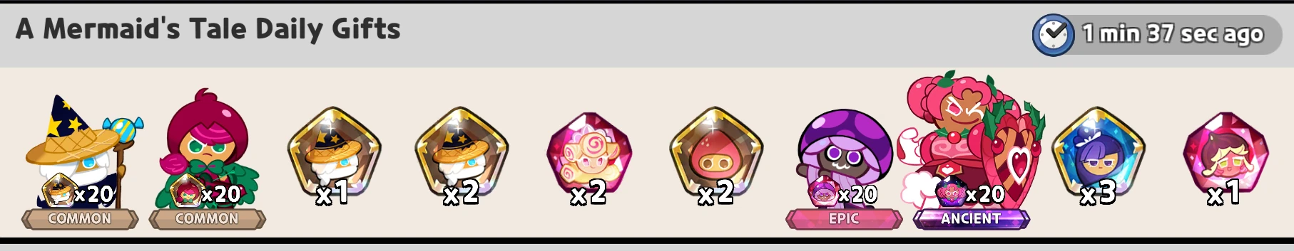 i claimed my daily gift today.. | Fandom