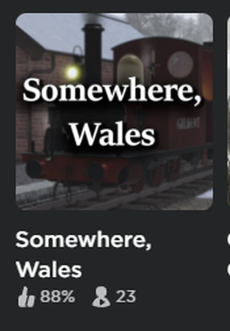 Discuss Everything About Somewhere, Wales ROBLOX Wiki | Fandom