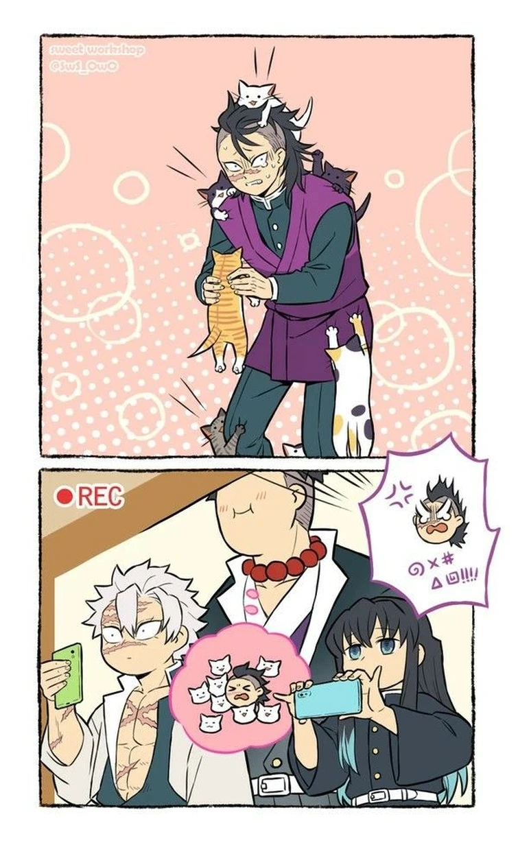 Memes and art of Sanemi and Genya because it is once again Genya’s ...