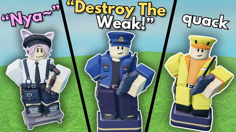 all tds commmdar vocie lines | Fandom