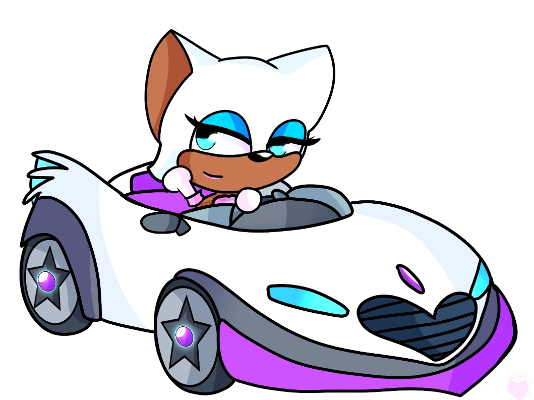 finished Rouge drawing | Fandom