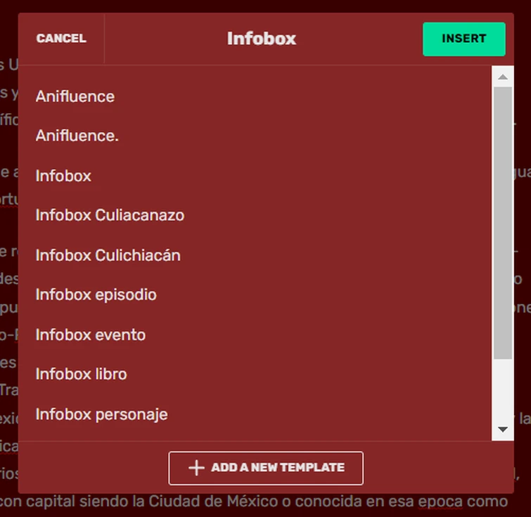 COMO CREAR UNA INFOBOX?? | Fandom