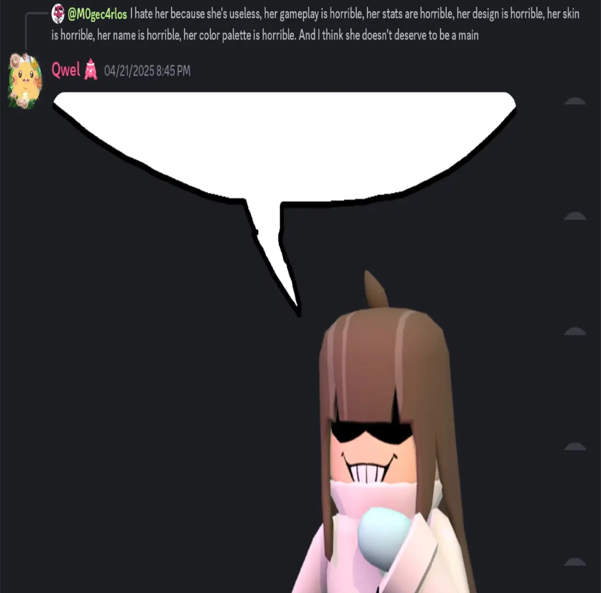 Qwel ate with this comeback | Fandom