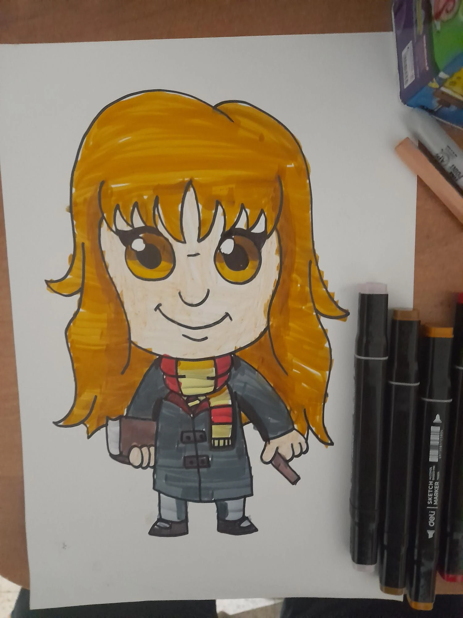 My drawing of Hermione | Fandom