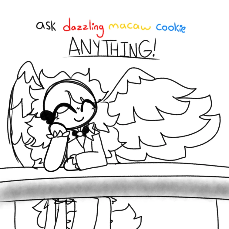 ASK DAZZLING MACAW COOKIE ANYTHING! | Fandom