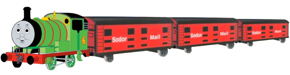 Percy and the mail train | Fandom