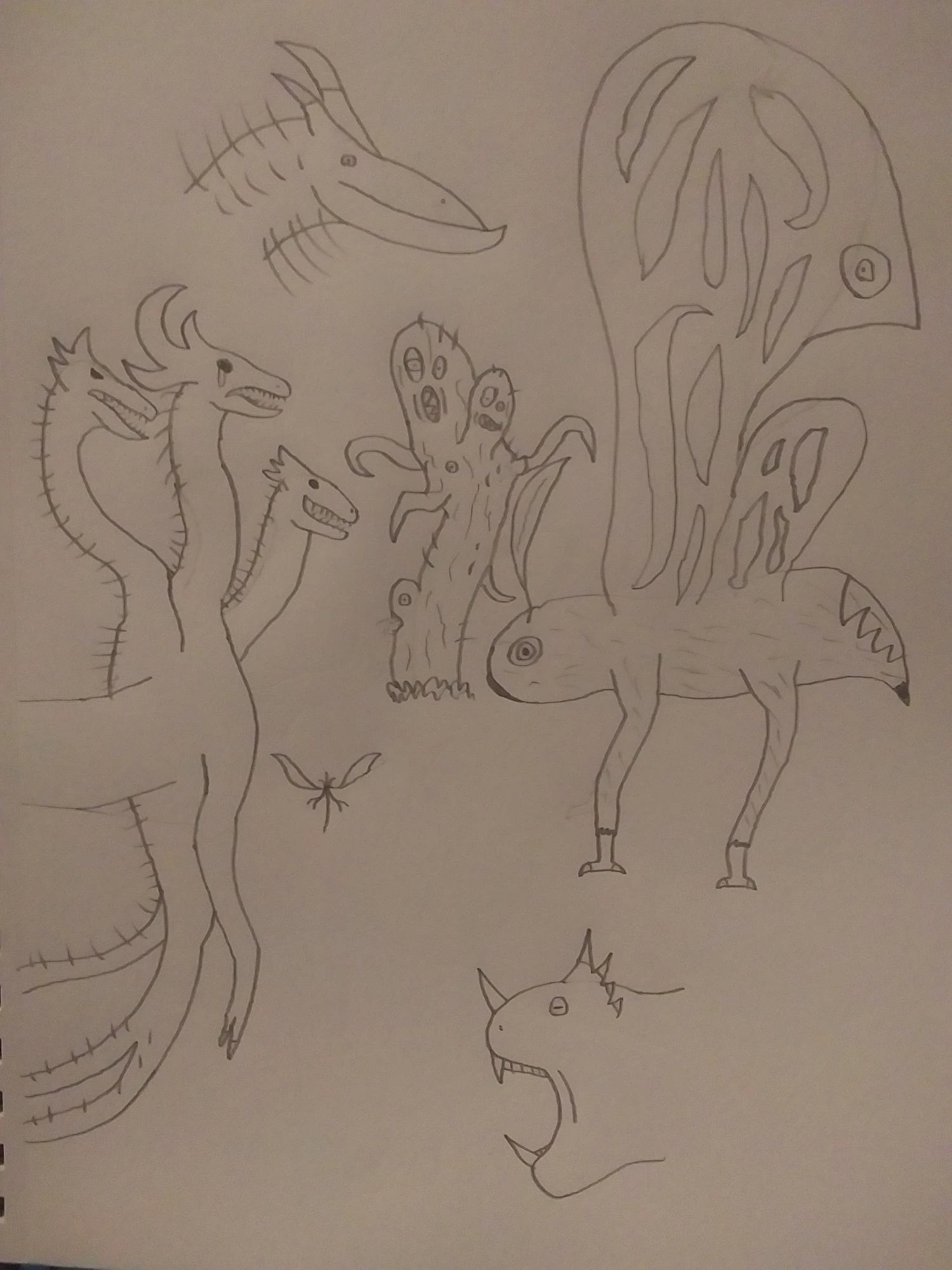 Some Kaiju Concepts for my Horror Godzilla Concept | Fandom