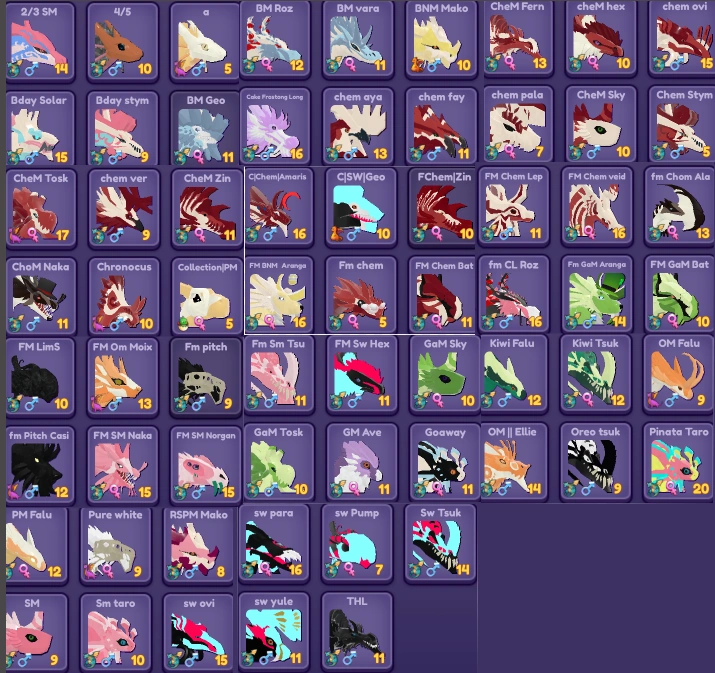 Swap auction! Only lf same species swap! | Fandom