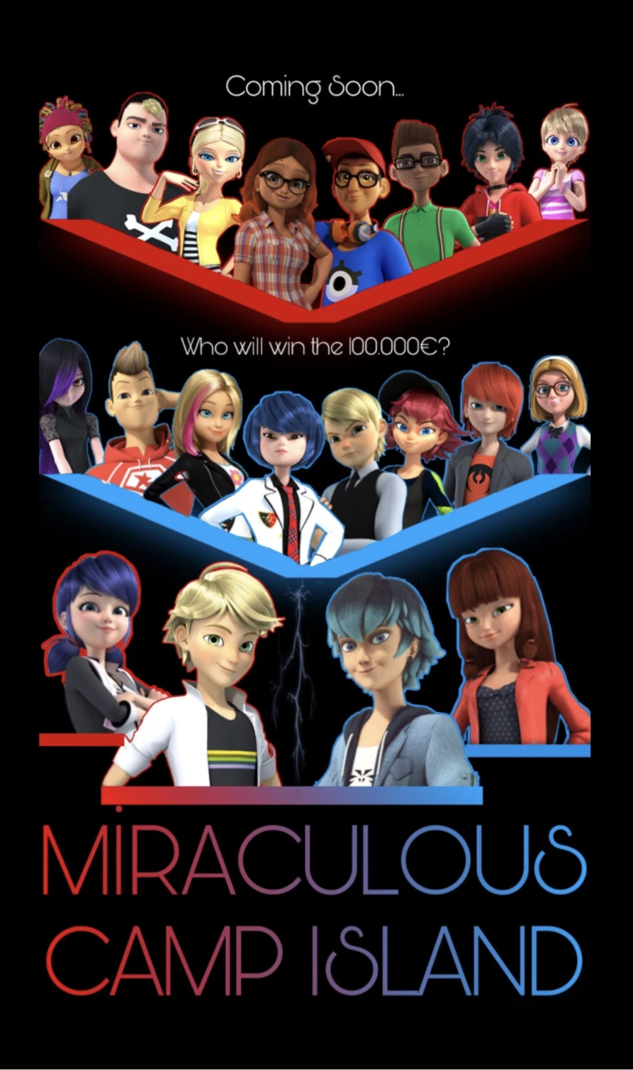 Hey dear fans.Look what I made.A competition poster named:”Miraculous ...