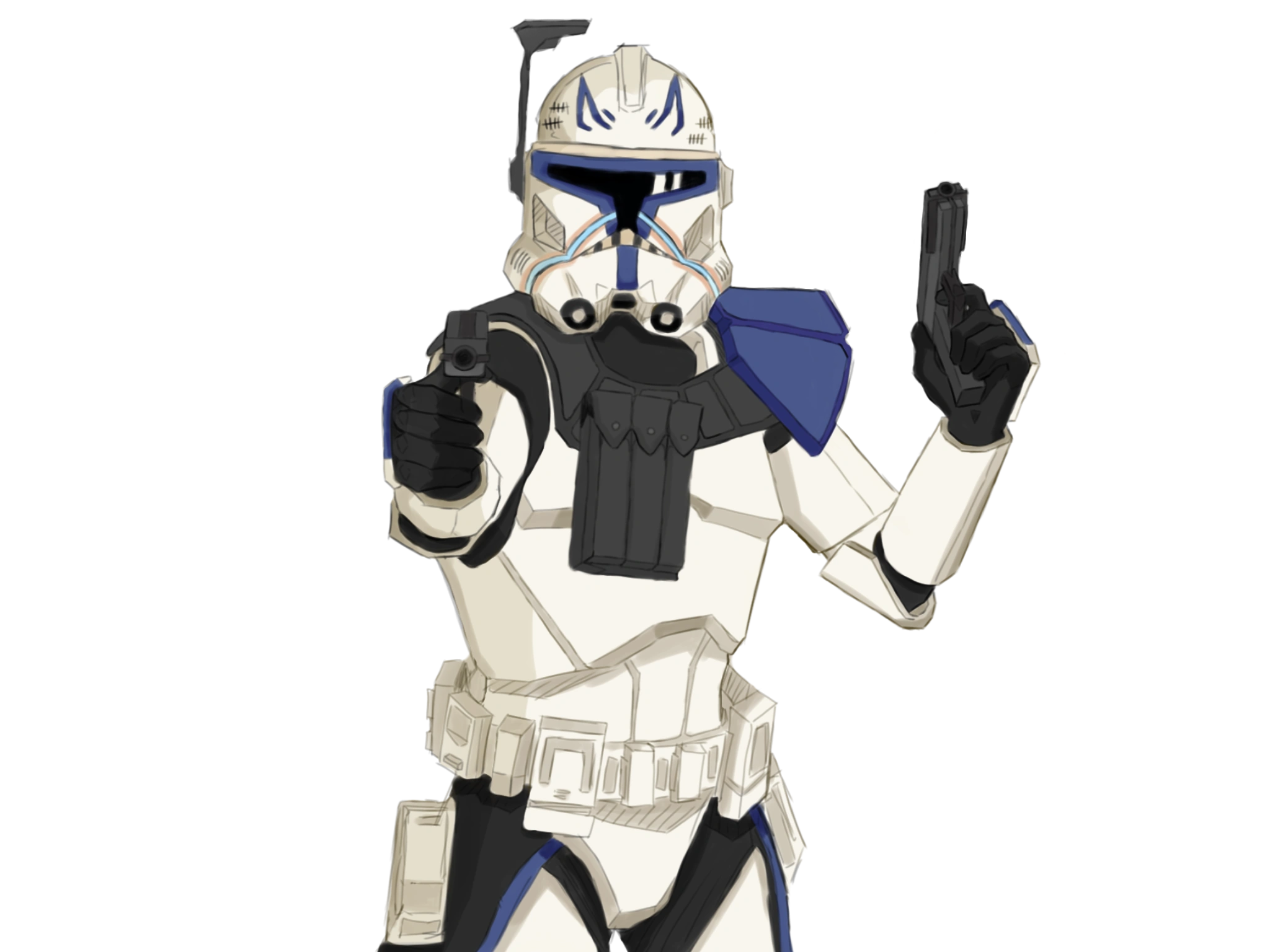 captain rex art! | Fandom