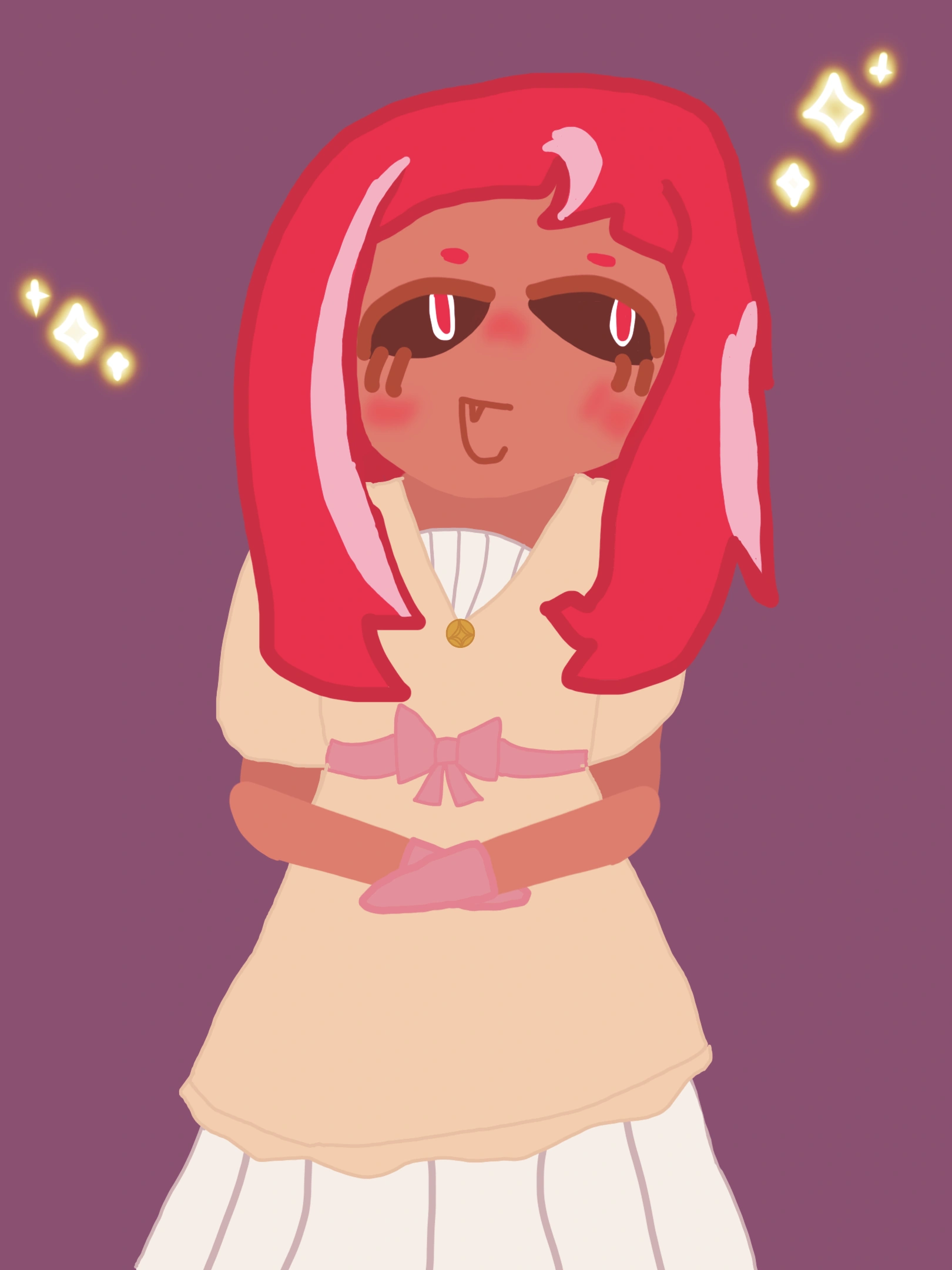 I finally drew her after 3 days of procrastination! | Fandom