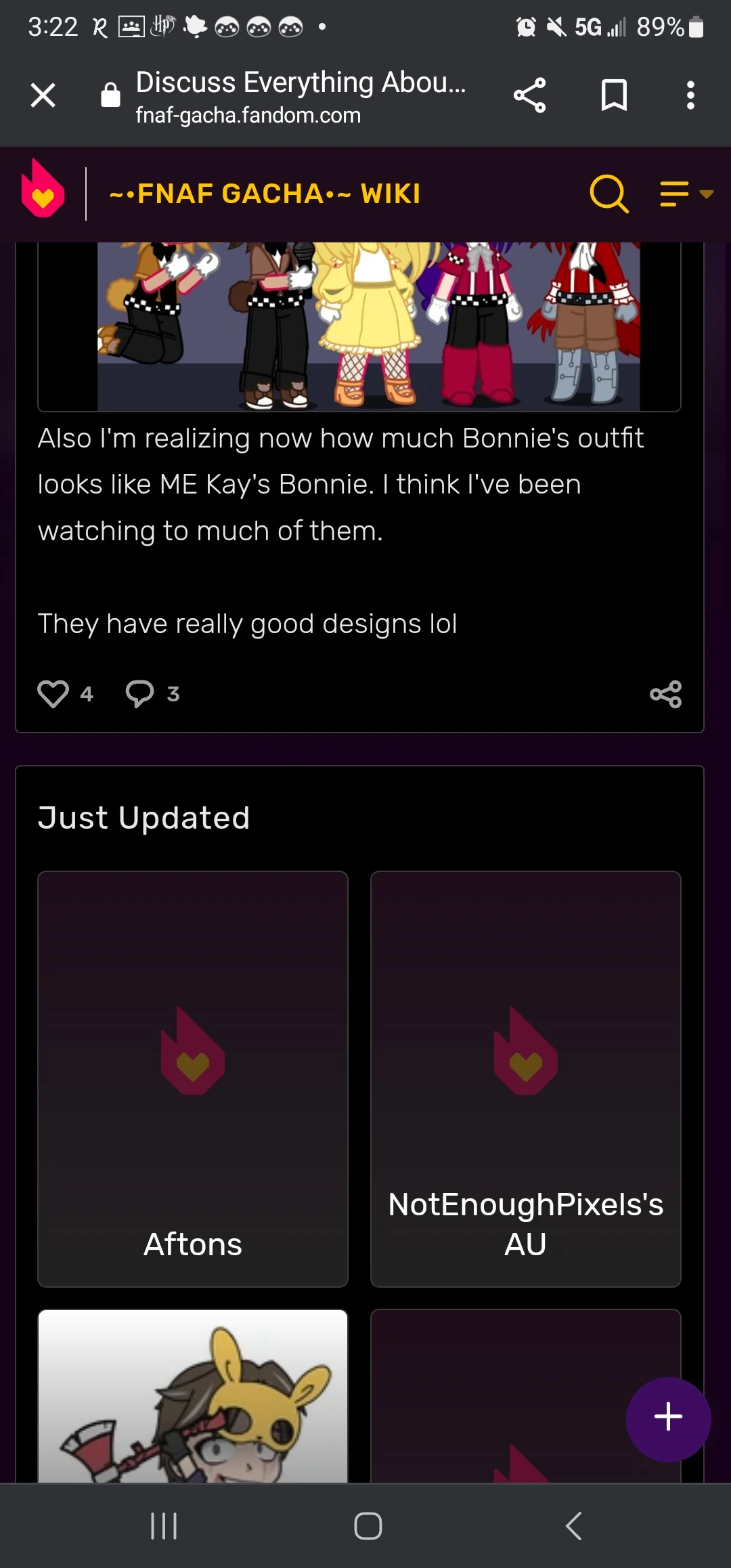 Scrolling by and got jumpscared | Fandom