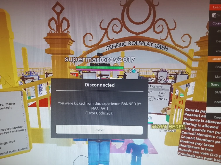 Discuss Everything About Generic Roleplay Gaem Roblox Wiki | Fandom