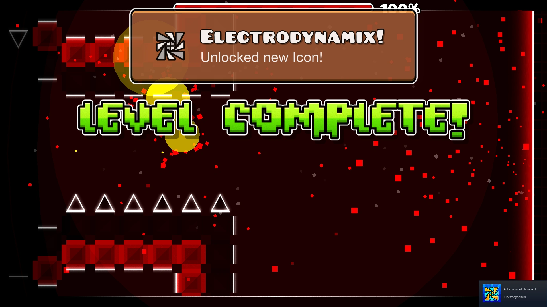 I finally beat Electrodynamix! Now the only Robtop levels I have left ...