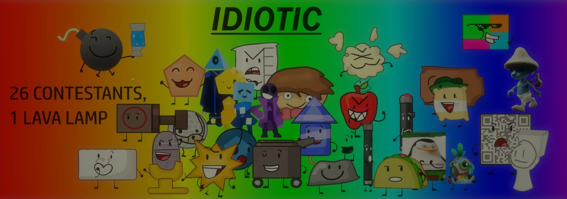 I made a poster for IDIOTIC because yes | Fandom