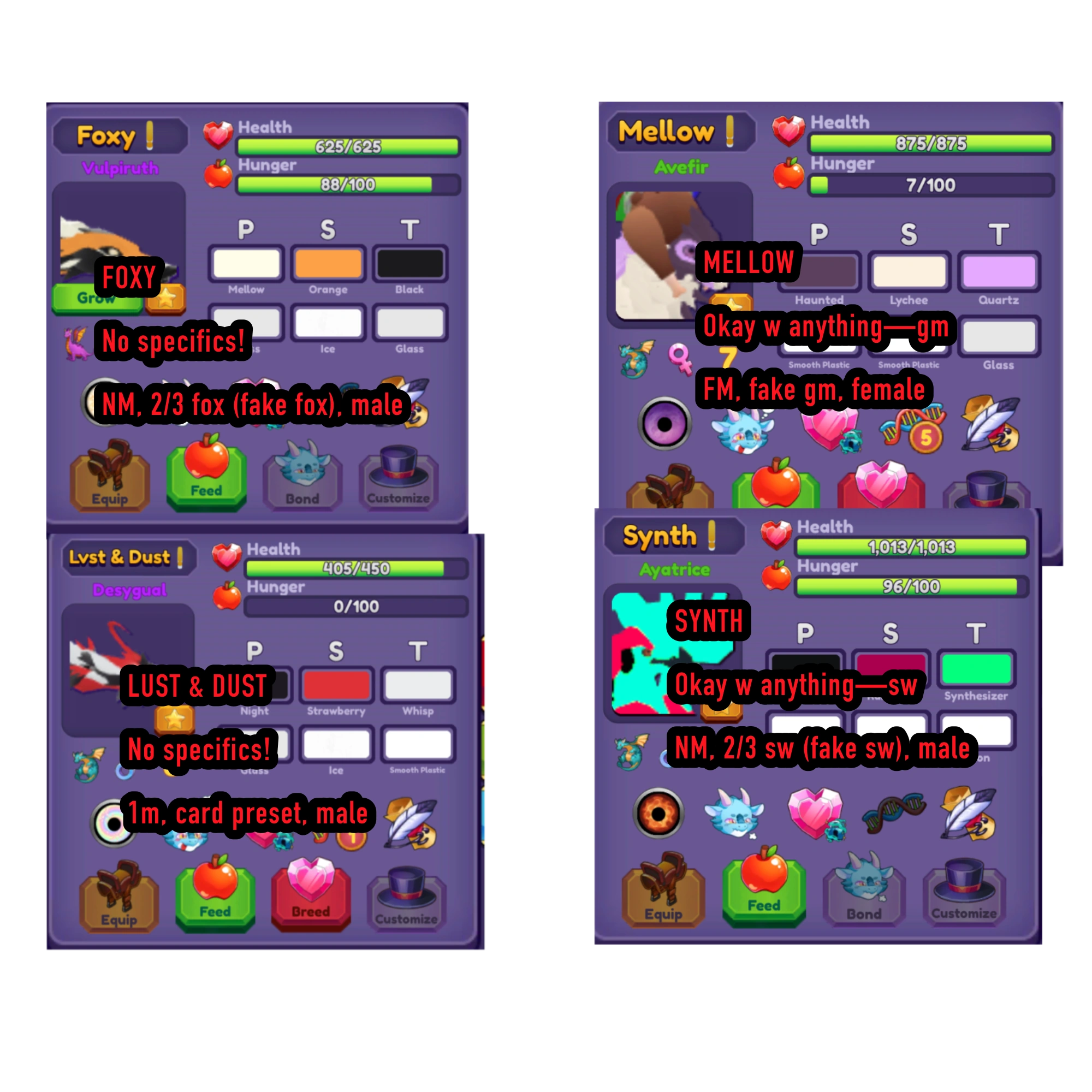 trading & co-hatching post! | Fandom