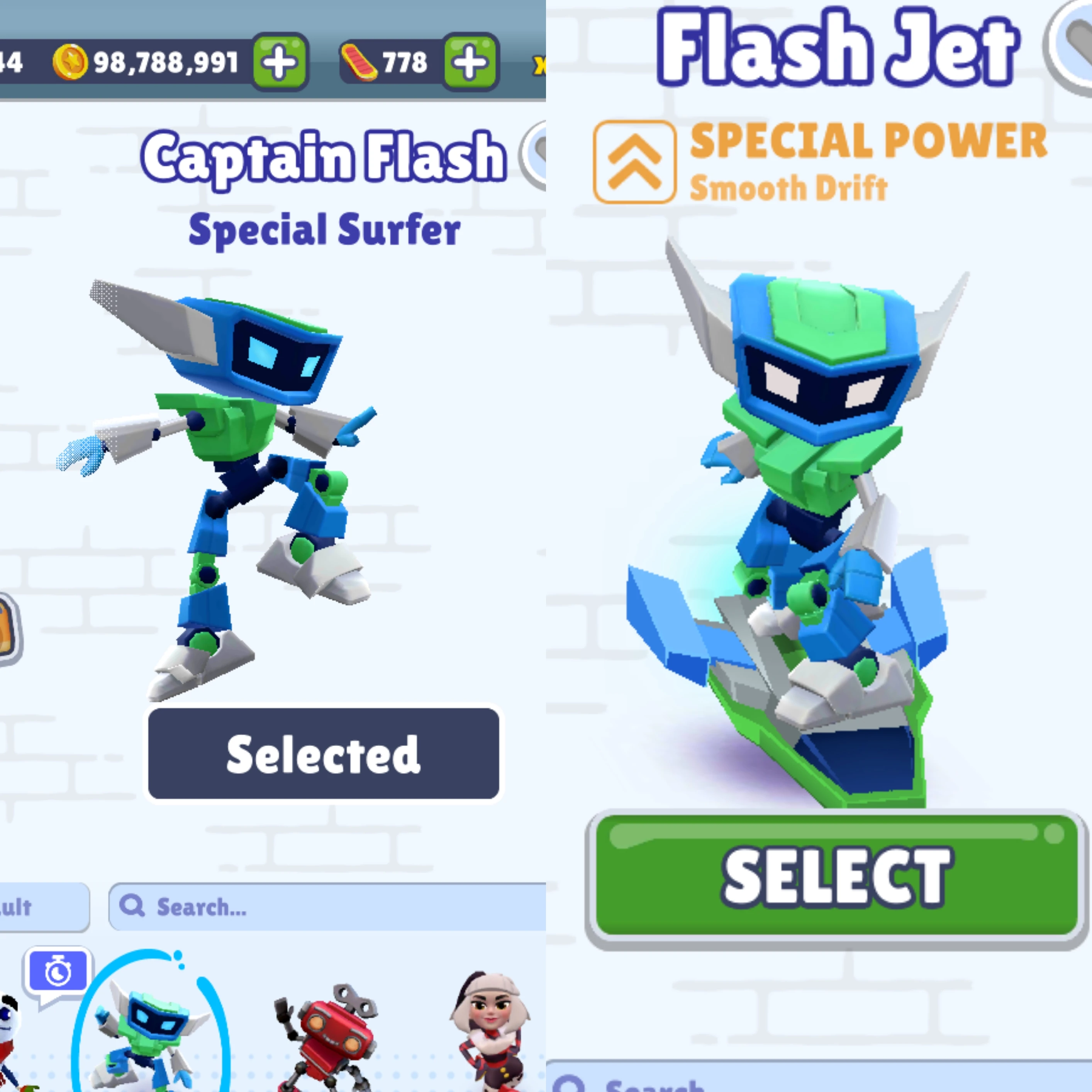 Captain Flash has two models? | Fandom