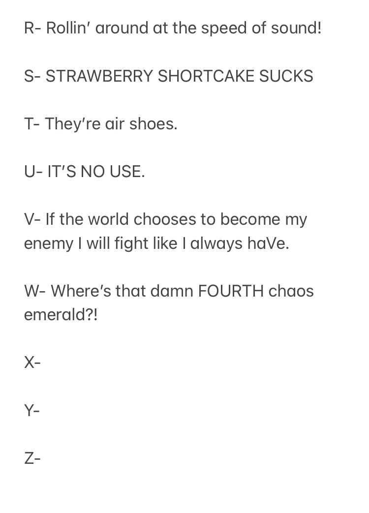 Give me a quote/lyric that starts with OR contains X and the most liked ...