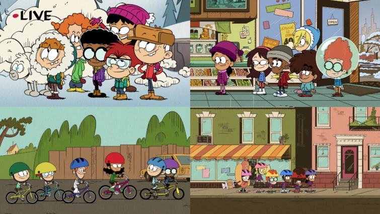The Loud House & The Casagrandes: More Picture Collages of The Two Best ...