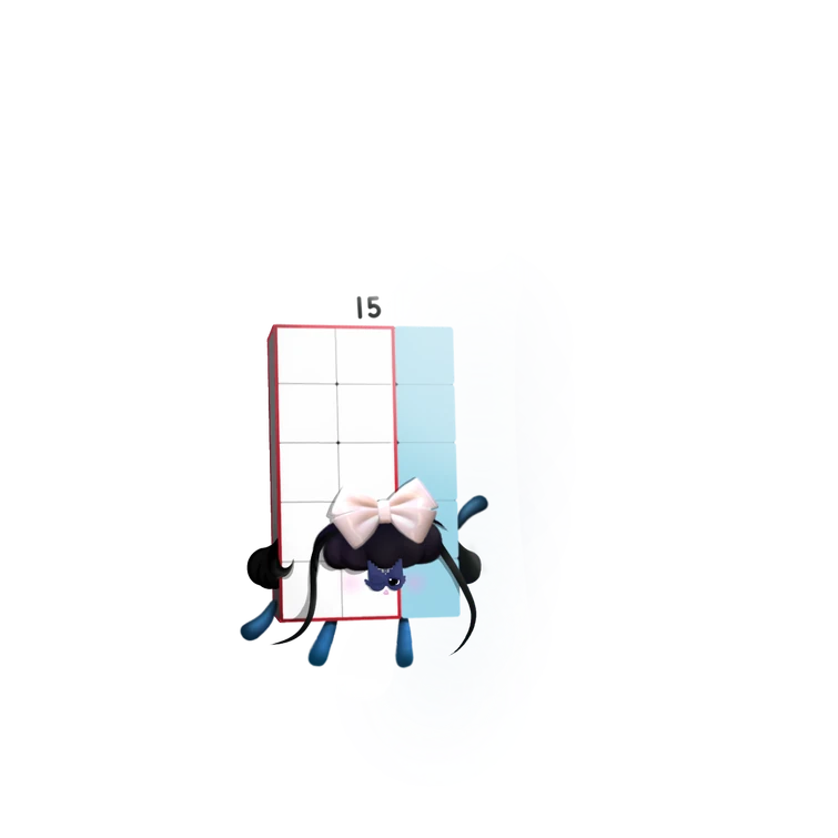 Himeblock Mel as 15 (Fun fact: Mel can shapeshift into any number of ...