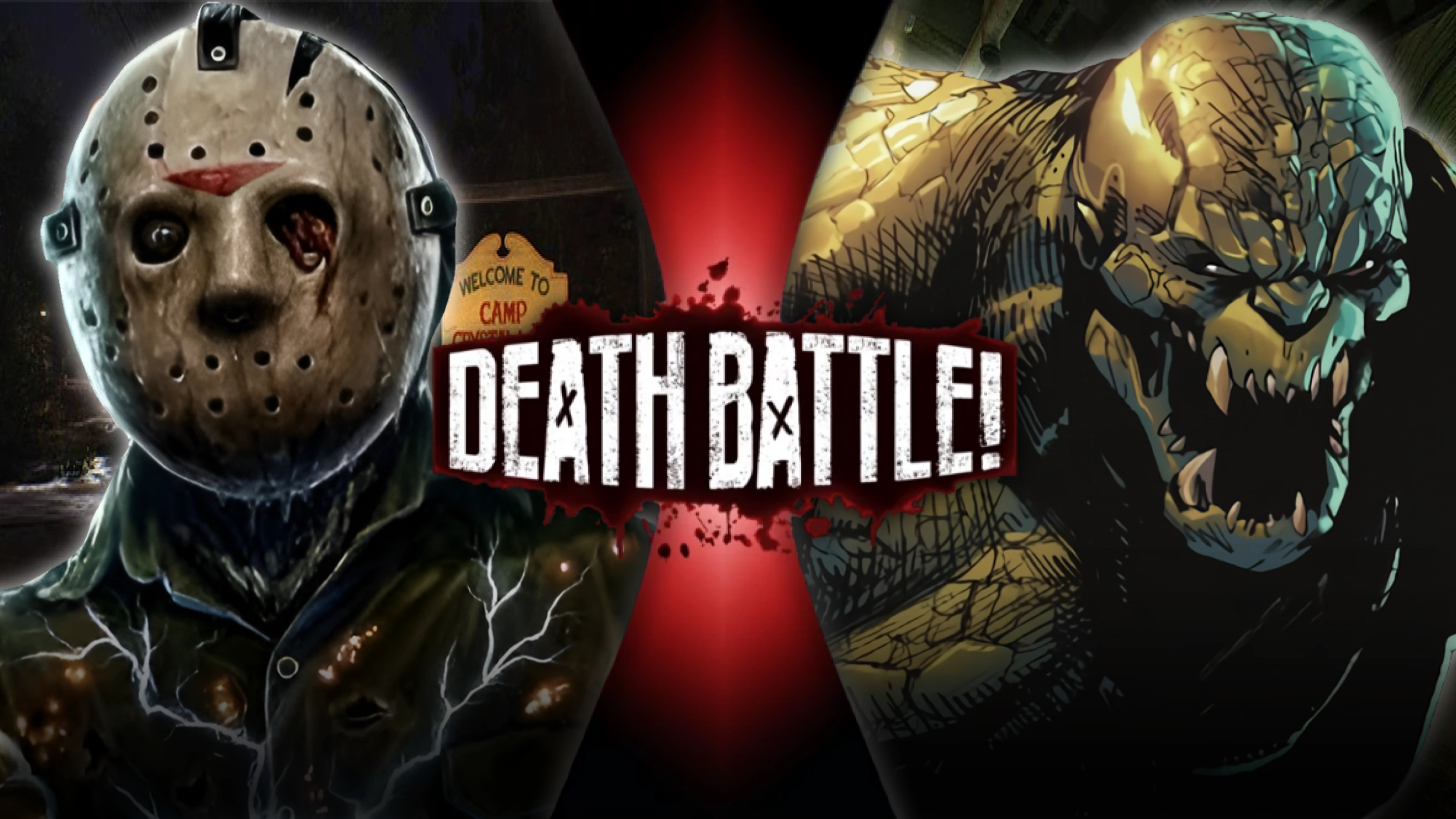 "It Came From the Swamp"| Jason Vorhees vs. Killer Croc (Friday the ...