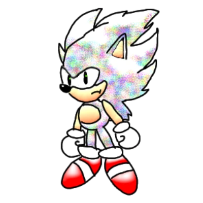 i drew hyper sonic | Fandom