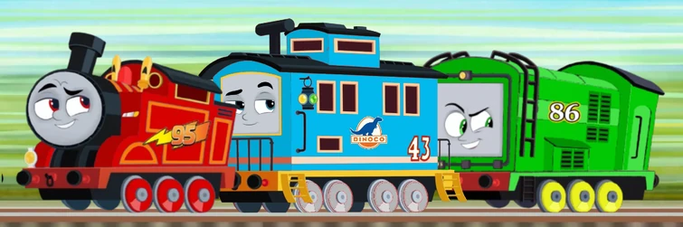 "Three Trains, One Champion!" | Fandom