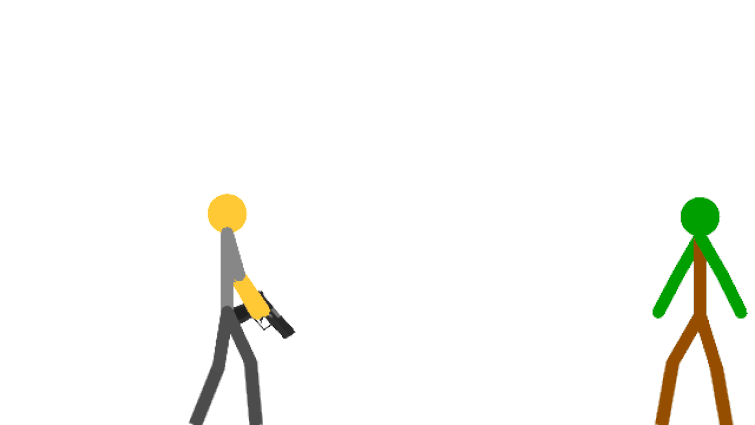 Stickman With Gun Gif