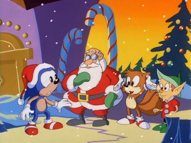 remember when Sonic saved Santa Claus and Christmas? | Fandom