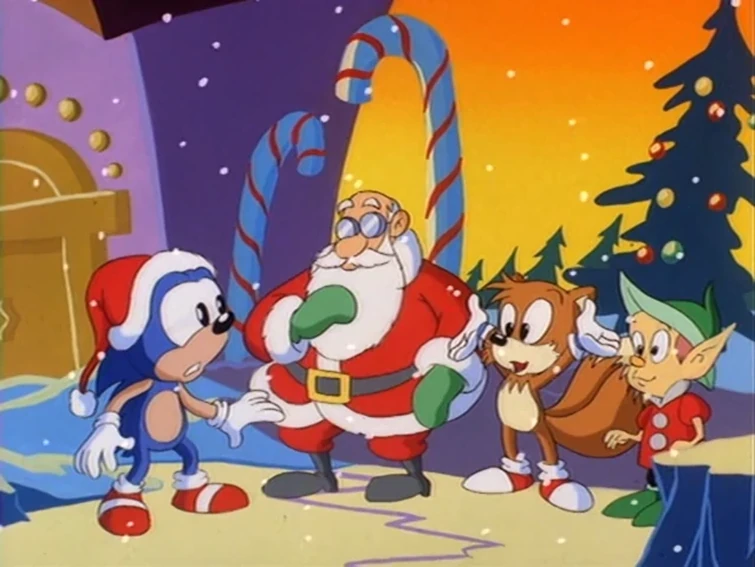 remember when Sonic saved Santa Claus and Christmas? | Fandom