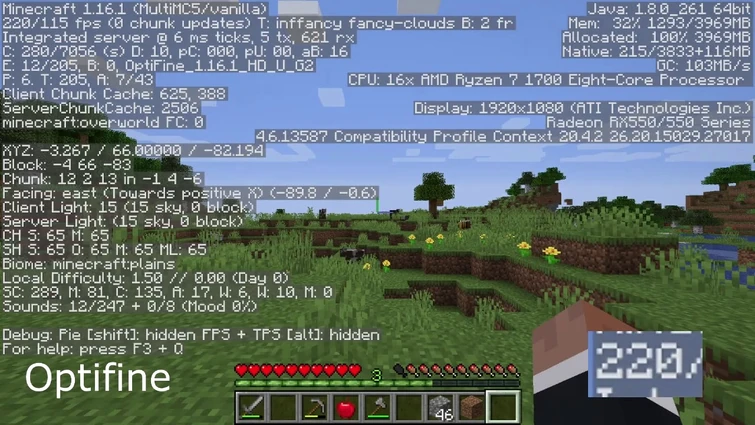 A short comparison between Optifine and Sodium | Fandom