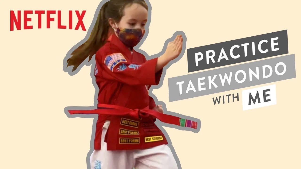 Practice Taekwondo w/ Vivien Lyra Blair 🥋 We Can Be Heroes | Netflix ...