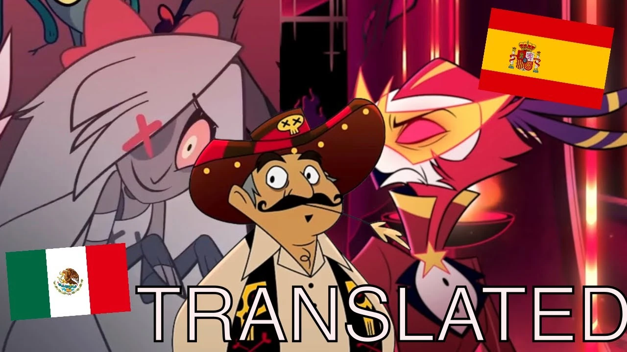 Helluva boss/Hazbin hotel Spanish lines translated(Vasago, Vaggie ...
