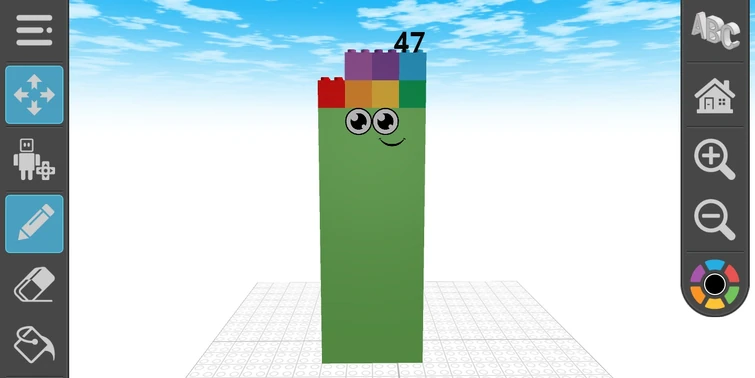 My own Numberblocks (41-49) | Fandom