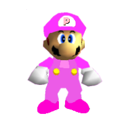 Mario but he is wearing pink | Fandom