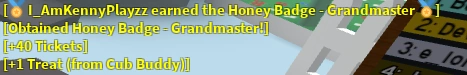 my first grandmaster badge :D | Fandom