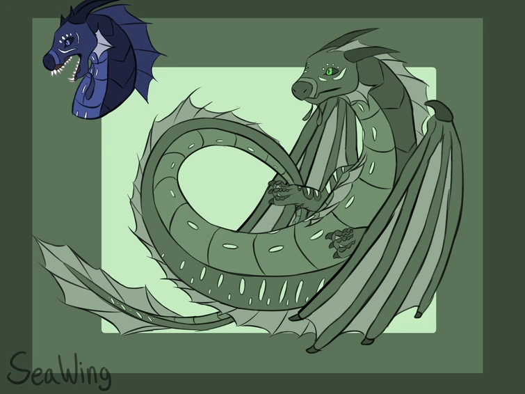 SeaWing Redesign (TW: minor horror) | Fandom